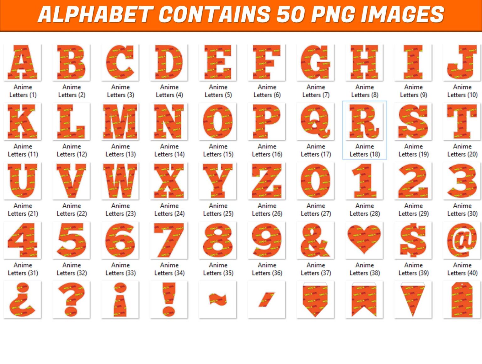 Dragon Ball Alphabet Letters png - MR ALPHABETS