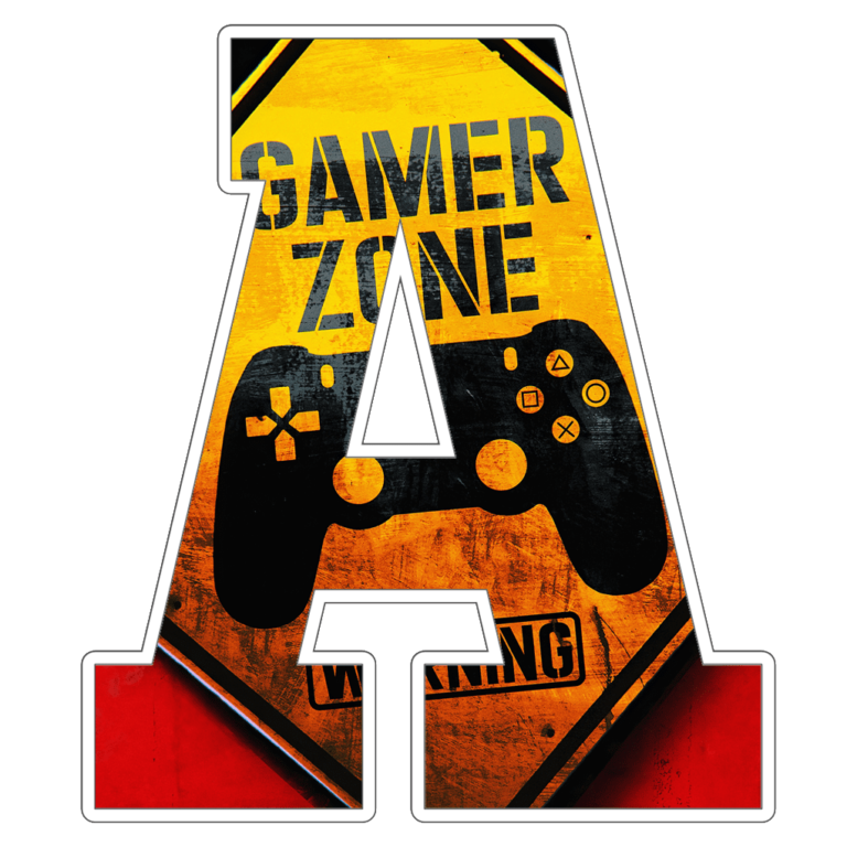 Gamer Alphabet Letters png - MR ALPHABETS