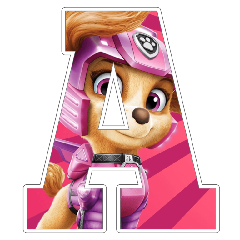 Skye Alphabet Letters png - MR ALPHABETS