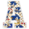 Sonic Alphabet Letters png - MR ALPHABETS