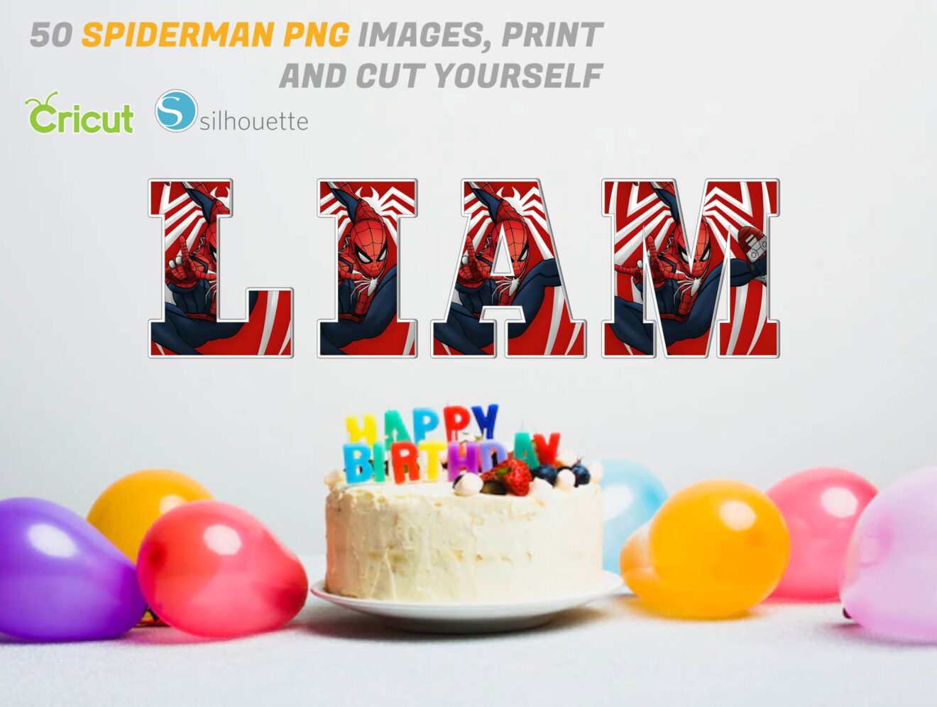 Spiderman Alphabet Letters png 2 - MR ALPHABETS