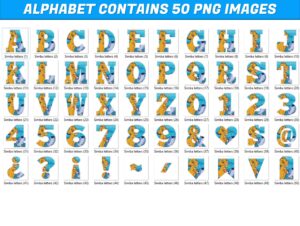 Lion King Alphabet Letters png 2 - MR ALPHABETS