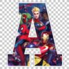 Avengers Alphabet Letters png 4 - MR ALPHABETS
