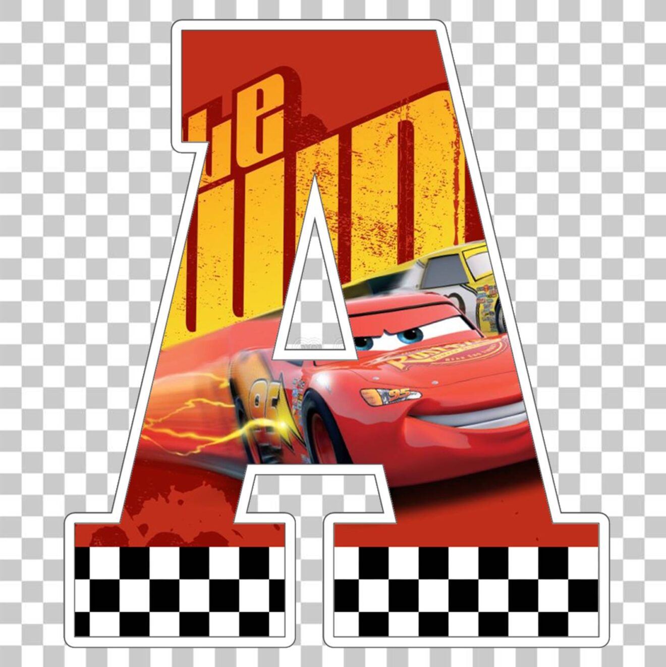Cars Alphabet Letters png - MR ALPHABETS
