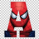 Spiderman Alphabet Letters png 4 - MR ALPHABETS