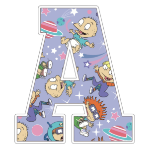 Rugrats Alphabet Letters png 2 - MR ALPHABETS